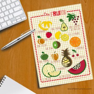Vocabulaire : Les fruits et les légumes - le FLE en un 'clic'